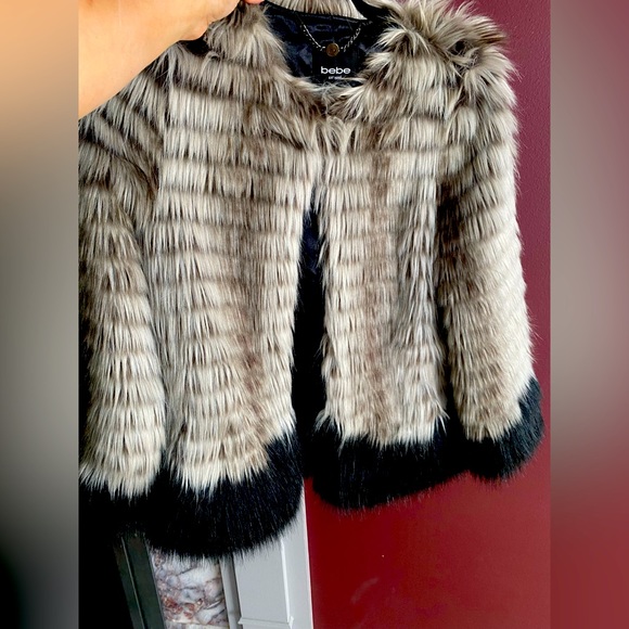 Jackets & Coats | Bebe Fur Jacket | Poshmark